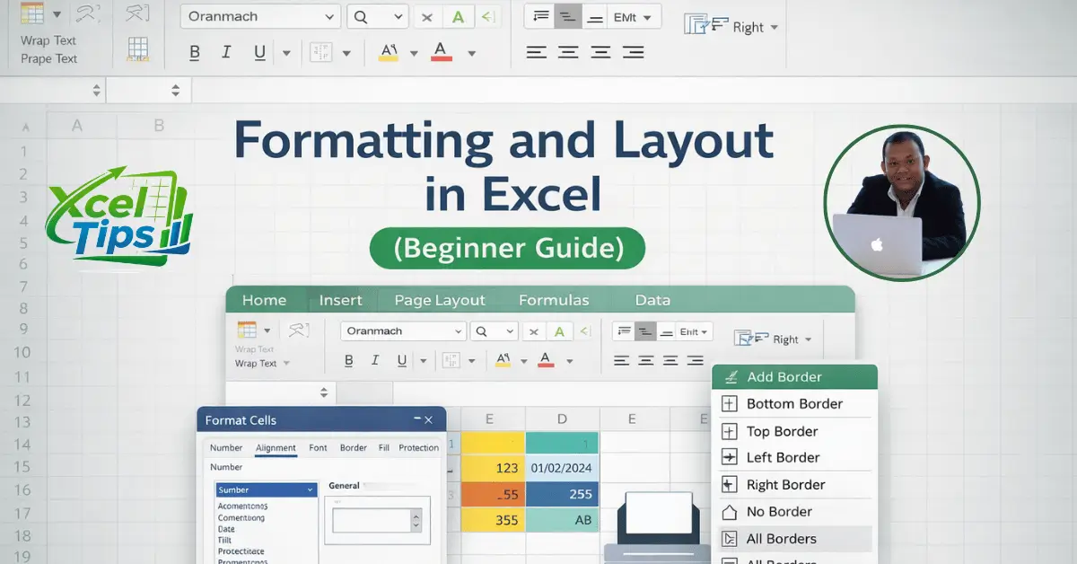 Formatting and Layout in Excel (Beginner Guide)